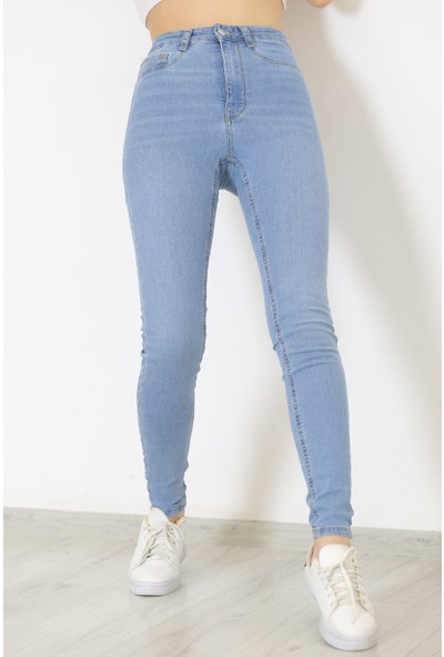 Modadem Dar Paça Kot Pantolon Mavi - 2425.1590. Modadem Dar Paça Kot Pantolon Mavi - 2425.1590.