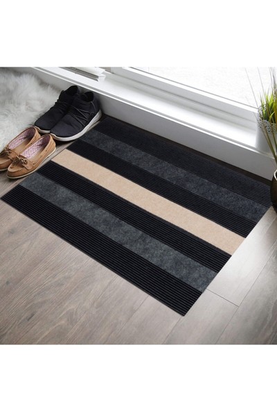 Minas Home Çizgili Paspas Islaklık, Toz Ve Çamur Tutucu Çizgili Paspas Minas Home Çizgili Paspas Islaklık, Toz Ve Çamur Tutucu Çizgili Paspas