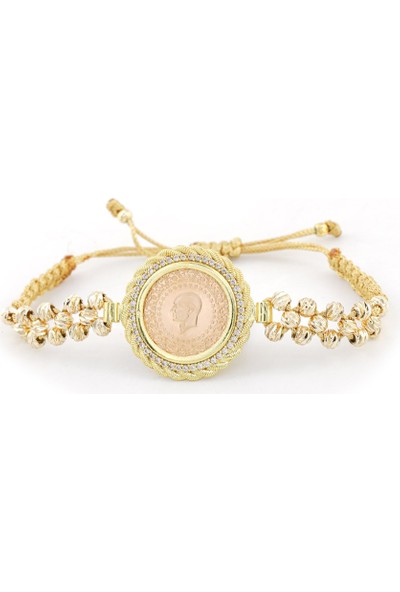 Altınkaynak Altın Çeyrekli Bileklik