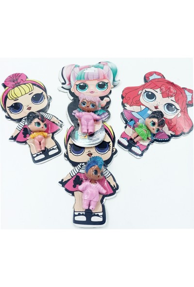 Lol Bebekler 4 Lü Mini Lol Bebek Simli Modeller