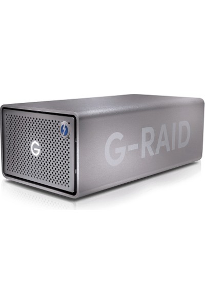 Sandisk Professional G-Raid 2 12 Tb Thunderbolt 3 Usb-C 3.1 Taşınabilir Disk Gri Sandisk Professional G-Raid 2 12 Tb Thunderbolt 3 Usb-C 3.1 Taşınabilir Disk Gri