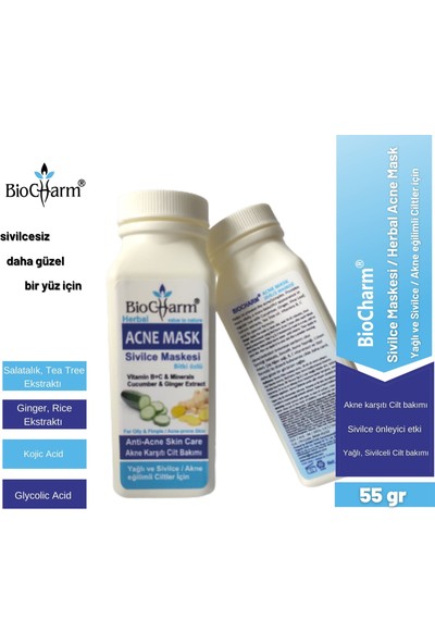 BioCharm Sivilce Maskesi / Acne Mask