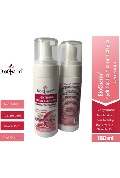 BioCharm - Aydınlatıcı Yüz Temizleyici / Lightening Facial Cleanser