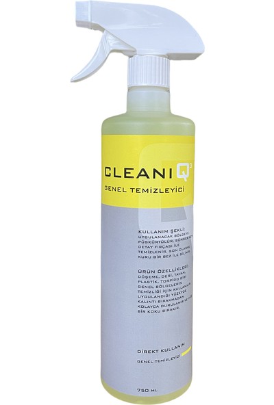 Cleaniq Genel Temizleyici 750ML Cleaniq Genel Temizleyici 750ML