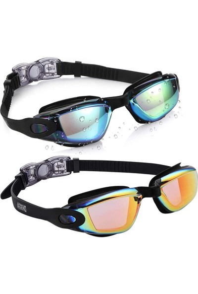 Aegend Çocuk Yüzme Gözlüğü, 3-9 Yaş Erkek ve Kız Çocukları Için, 2'li Paket (Yurt Dışından)