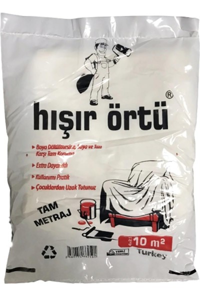 Eym Koruyucu Naylon Hışır Örtü Eşyalarınız Için 4 x 2,5 mt = 10 Metrekare Eym Koruyucu Naylon Hışır Örtü Eşyalarınız Için 4 x 2,5 mt = 10 Metrekare