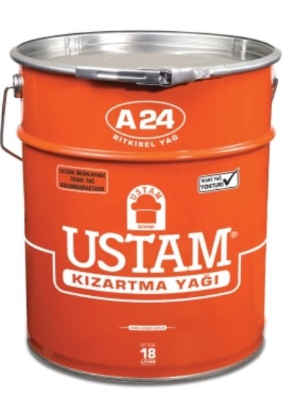Ustam A-24 Kızartma Yağ 18 Lt Ustam A-24 Kızartma Yağ 18 Lt