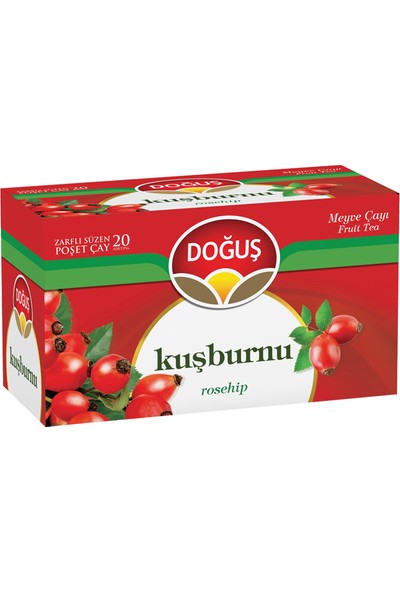 Doğuş Bitki Çayı Kuşburnu 20'li Paket Doğuş Bitki Çayı Kuşburnu 20'li Paket