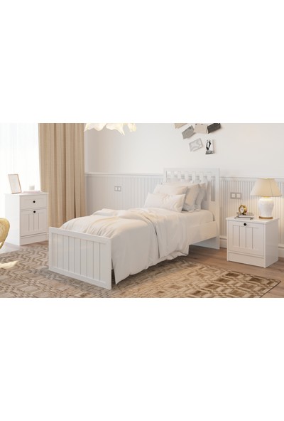 Rabi Mobilya Rumy-S2 Country Karyola