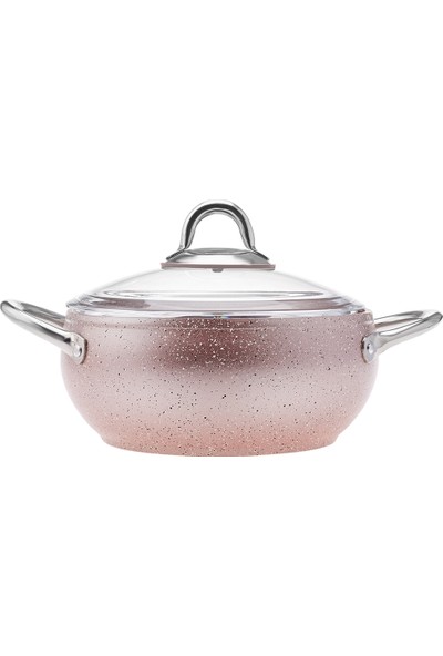 Karaca Avanos Rose Gold Bio Granit Tencere 20 cm