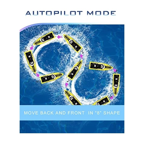 Yuyi Rc Boat-Alpharev R208 LED Işıklı 20 Mph Uzaktan Fiyatı