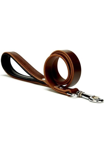 Doggie Fırstclass Köpek Deri Gezdirme Tasması Medium Kahverengi 2,5X120 cm Doggie Fırstclass Köpek Deri Gezdirme Tasması Medium Kahverengi 2,5X120 cm
