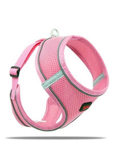 Curli Vest Tailpetz Step In Göğüs Tasması (L) Pembe Curli Vest Tailpetz Step In Göğüs Tasması (L) Pembe