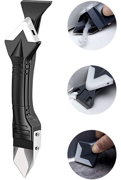 Epazzar Fayans Derz Dolgu Silikon Kazıyıcı Sıyırıcı ve Uygulayıcı 3 Ü 1 Arada Aparat Epazzar Fayans Derz Dolgu Silikon Kazıyıcı Sıyırıcı ve Uygulayıcı 3 Ü 1 Arada Aparat