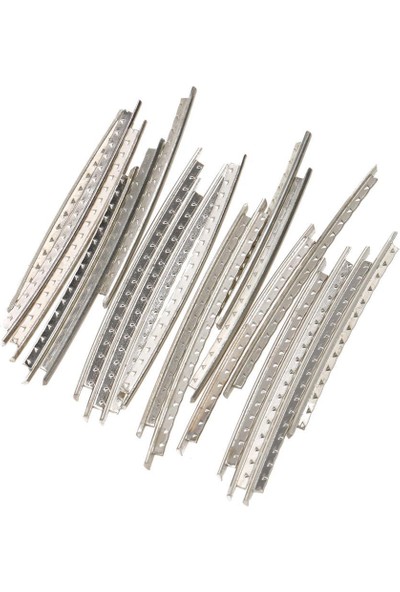 Perfk 19X Bakır Fret Tel Fretwires Set 2mm Gümüş Klasik Akustik Gitar (Yurt Dışından)
