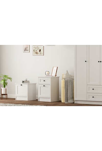 Rabi Mobilya Rumy-S1 Country Mega Komodin