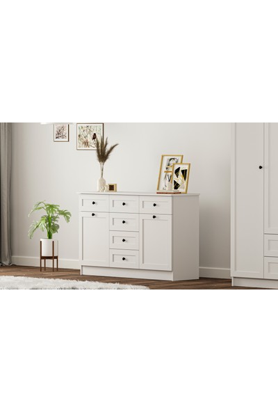 Rabi Mobilya Rumy-S1 Country Mega Şifonyer