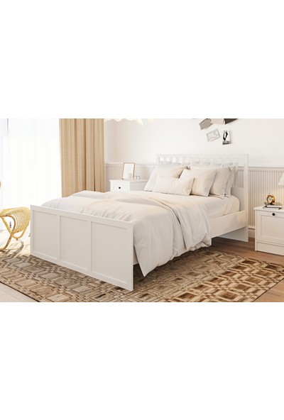 Rabi Mobilya Rumy-S1 Country Mega Karyola