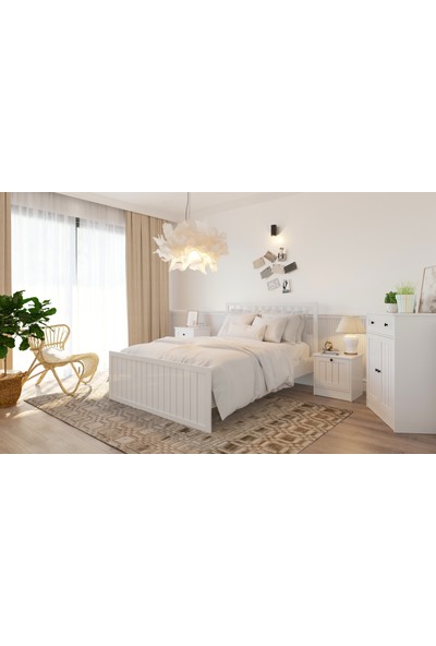 Rabi Mobilya Rumy-S2 Country Mega Karyola