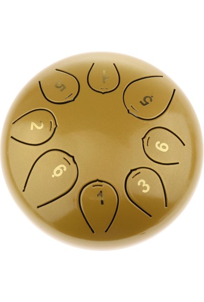 Perfk 8 Ton 6in Çelik Dil Davul Standart C Anahtar El Tavası Davul Mallları Hediye Altın (Yurt Dışından) Perfk 8 Ton 6in Çelik Dil Davul Standart C Anahtar El Tavası Davul Mallları Hediye Altın (Yurt Dışından)