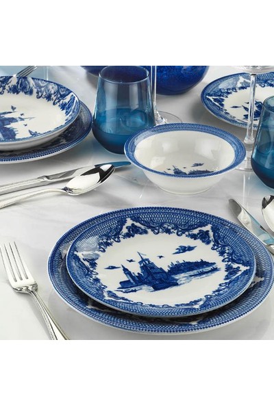 Kütahya Porselen Nano Teos 24 Parça Yemek Takımı 0392
