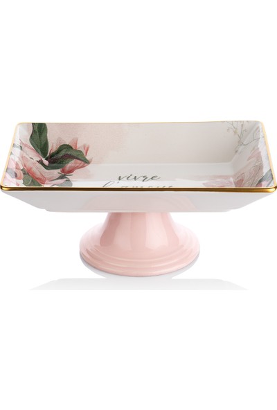 Schafer Viere Ayaklı Servis Tabağı1 Prc