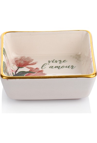 Schafer Viere Kare Çerezlik - Çiçekli