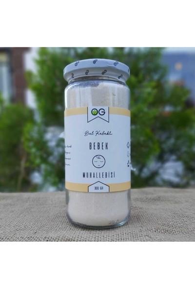 Organik Natural Bal Kabaklı Bebek Muhallebi Karışımı 300 Gr.