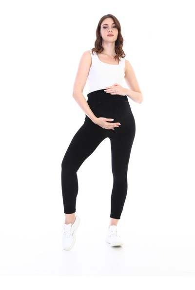 Meghan L.A Kadife Hamile Pantolon