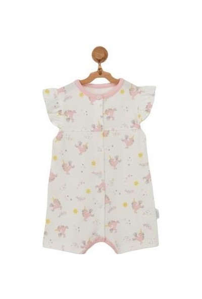 Andywawa AC22722 Unicorn Bebek Tulum Ekru