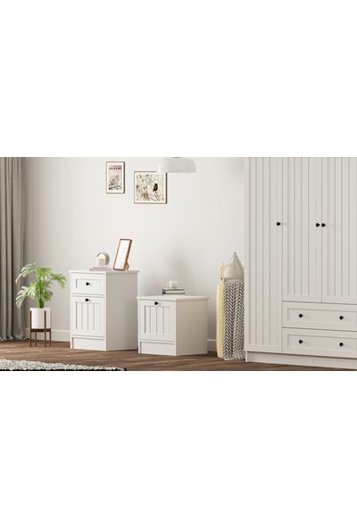 Rabi Mobilya Rumy-S2 Country Komodin