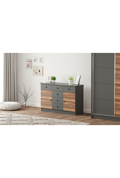 Rabi Mobilya Paris Mega Şifonyer Rabi Mobilya Paris Mega Şifonyer