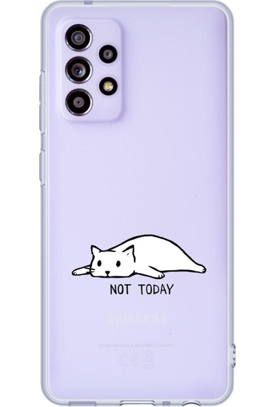 HappyCase Galaxy A32 4g Uyumlu Not Today Desenli Premium Şeffaf Silikonlu Telefon Kılıfı HappyCase Galaxy A32 4g Uyumlu Not Today Desenli Premium Şeffaf Silikonlu Telefon Kılıfı