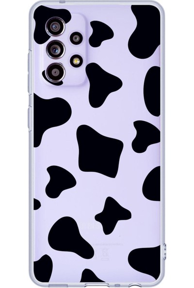 HappyCase Galaxy A32 4g Uyumlu Inek Desenli Premium Şeffaf Silikonlu Telefon Kılıfı HappyCase Galaxy A32 4g Uyumlu Inek Desenli Premium Şeffaf Silikonlu Telefon Kılıfı