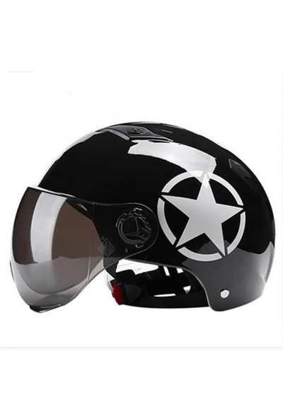 Devils Eye Unisex Elektrikli Motosiklet Sürme Kaskı (Yurt Dışından) Devils Eye Unisex Elektrikli Motosiklet Sürme Kaskı (Yurt Dışından)