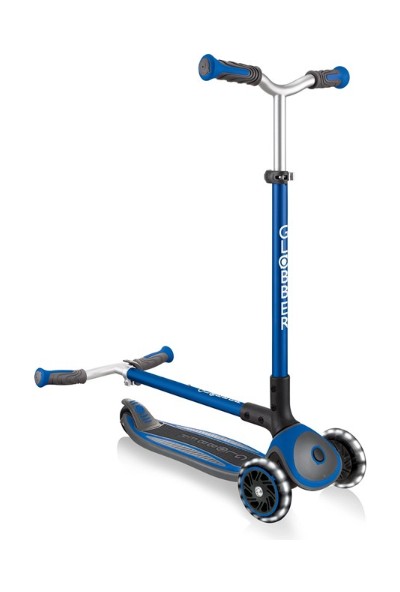 Globber Master Işıklı Katlanabilir Çocuk Scooter Lacivert (662-100) Globber Master Işıklı Katlanabilir Çocuk Scooter Lacivert (662-100)