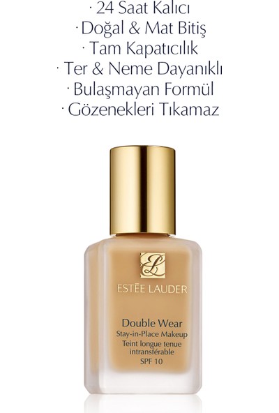 Estee Lauder Double Wear Stay-In Place 012 30 Ml Fondöten Estee Lauder Double Wear Stay-In Place 012 30 Ml Fondöten