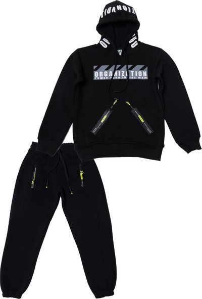 Cansın Mini Erkek Çocuk Içi Polarlı Kalın Sweatshirt Takım 14168 Cansın Mini Erkek Çocuk Içi Polarlı Kalın Sweatshirt Takım 14168