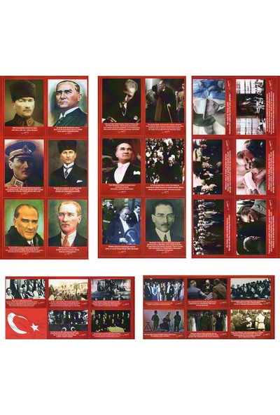 Asilmeydan Atatürk Sticker Etiket Set 30 Adet