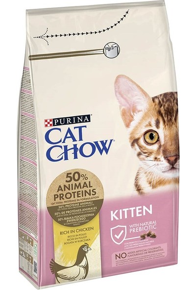Purina Cat Chow 1,5 kg Tavuklu Yavru Kedi Maması1,5 kg