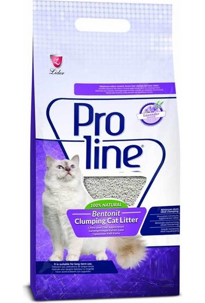 Pro Line 5 Lt Lavanta Kokulu Kedi Kumu 5lt Pro Line 5 Lt Lavanta Kokulu Kedi Kumu 5lt