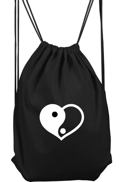 Hero Tasarım Yin Yang Spor Sırt Çantası 36X50 cm BLL2930 Hero Tasarım Yin Yang Spor Sırt Çantası 36X50 cm BLL2930