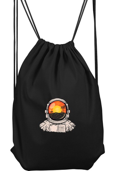 Hero Tasarım Astronot Spor Sırt Çantası 36X50 cm BLL2470