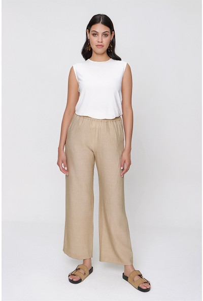 Aker 14532111 Beli Lastikli Pantolon Etek