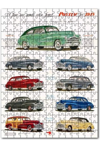Cakapuzzle Pontiac 1948 Foldout Model Kataloğu 500 Parça Puzzle Yapboz Mdf (Ahşap) Cakapuzzle Pontiac 1948 Foldout Model Kataloğu 500 Parça Puzzle Yapboz Mdf (Ahşap)