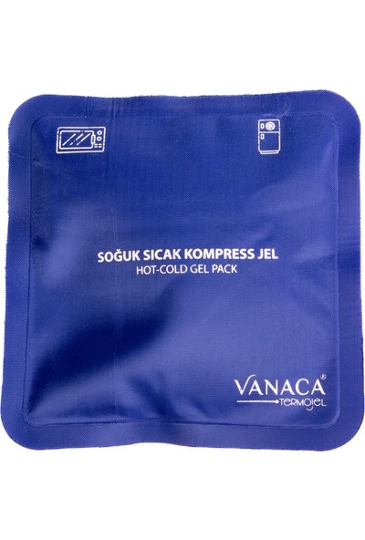 Vanaca Termojel Kendinden Kumaşlı Küçük Boy 13CM x 13CM Vanaca Termojel Kendinden Kumaşlı Küçük Boy 13CM x 13CM