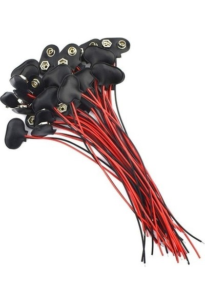 Digielektro Pil Yuvası 10'lu 9V Pil Yatağı Ikili 9V Pil Başlığı Digielektro Pil Yuvası 10'lu 9V Pil Yatağı Ikili 9V Pil Başlığı