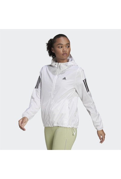 Adidas Own The Run Hooded Windbreaker Kadın Sweatshirt