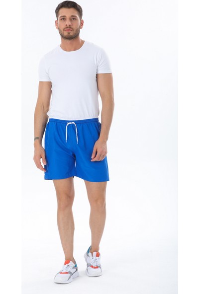 Sjâlsfrânde Mavi Deniz Şortu Standart Boy Sjâlsfrânde Mavi Deniz Şortu Standart Boy