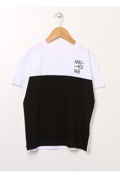 Aeropostale T-Shirt, 13-14 Yaş, Siyah